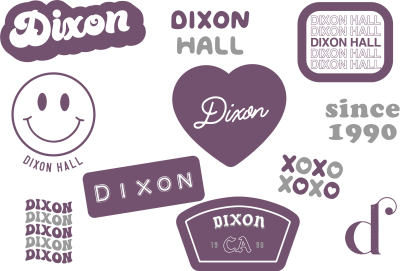 Dixon - Sticker Sheet – University Exchange