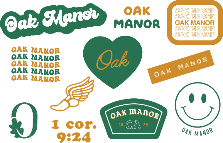 Oak Manor - Sticker Sheet – University Exchange